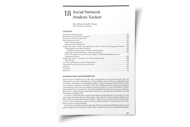 Social Network Analysis Toolkit John Grill Institute For Project