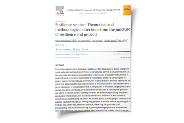 Resilience science: Theoretical and methodological directions from the ...